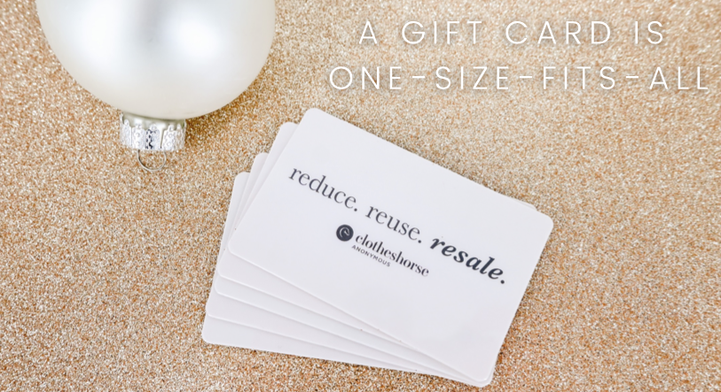 Give a Gift Card! – Clotheshorse Anonymous